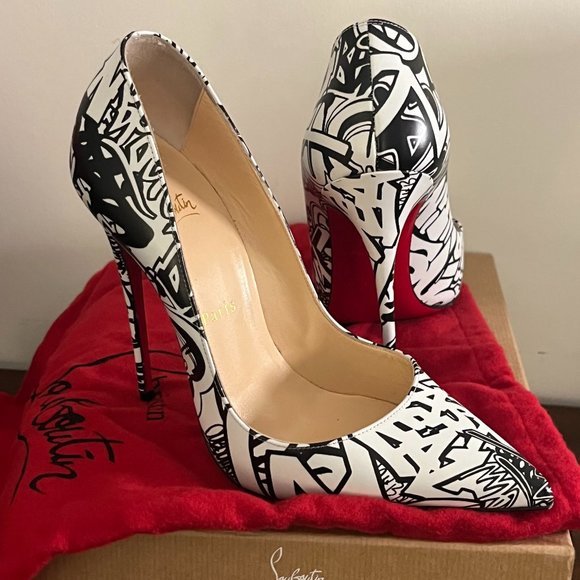 Christian Louboutin | Shoes | Christian Louboutin Graffiti Heels | Poshmark